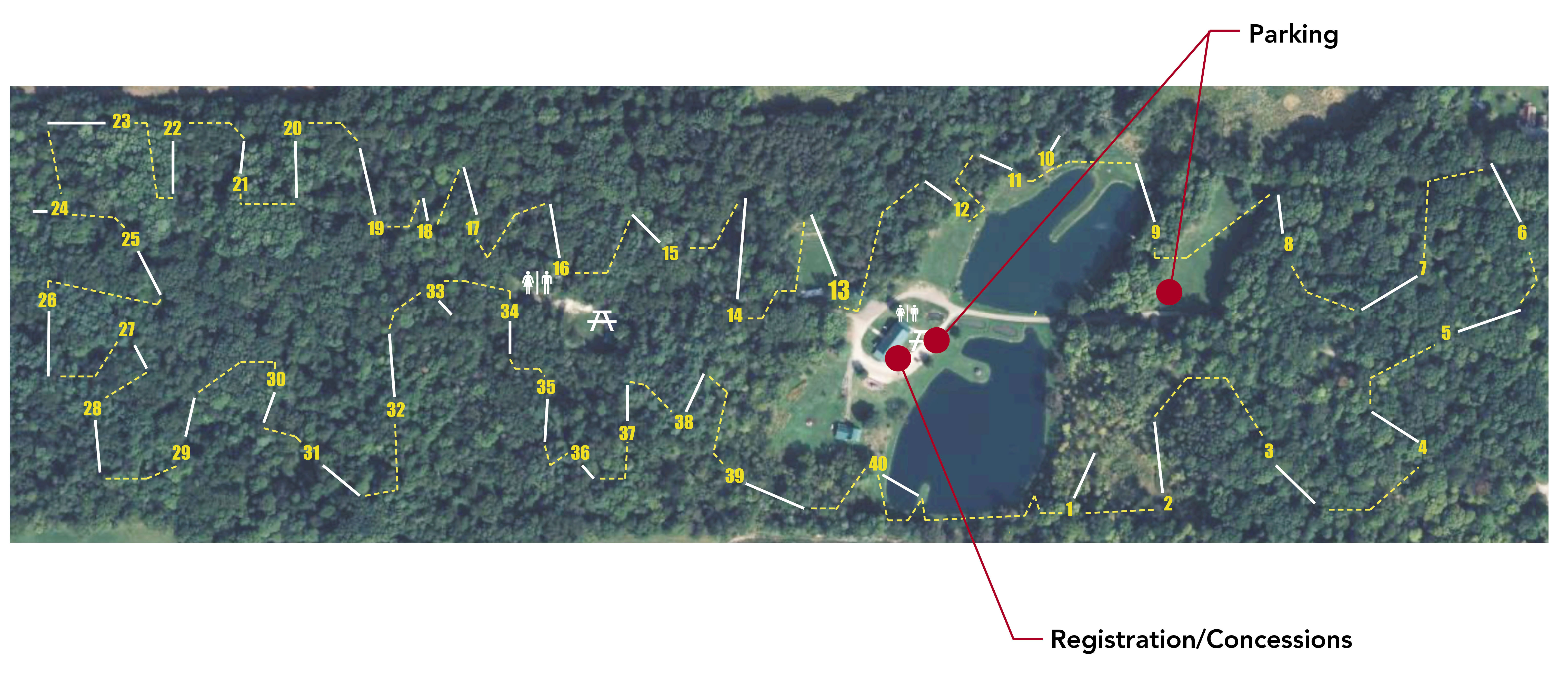 Ohio Archer's Association - Ashland Bowmen Mark 3D Map